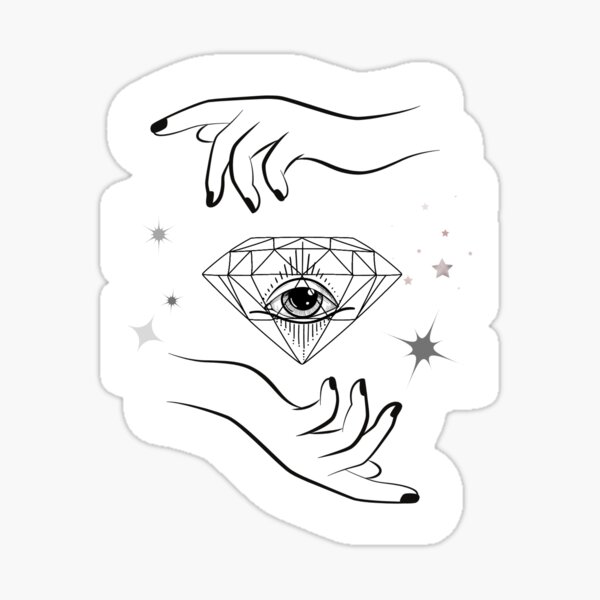 "Psychic Reading Design" Sticker for Sale by TheBoss81 | Redbubble