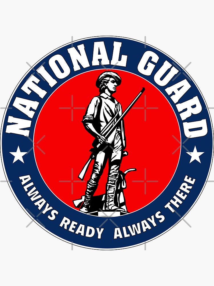 "National Guard" Sticker for Sale by states | Redbubble