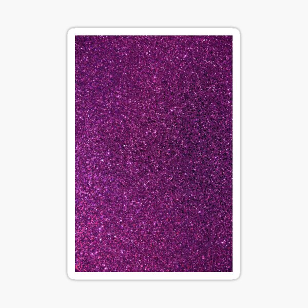 "Purple Faux Glitter" Sticker for Sale by JGVentures | Redbubble
