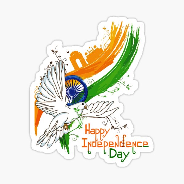 "15th August Indian Independence Day !!!" Sticker for Sale by ...