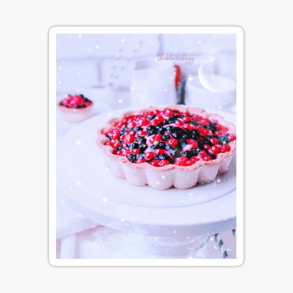 "Berry Pie with the Blue Sky Aesthetic " Sticker for Sale by pirahkp ...