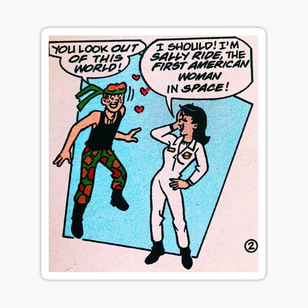 "Archie! Comics Strip Archie and Veronica " Sticker for Sale by ...
