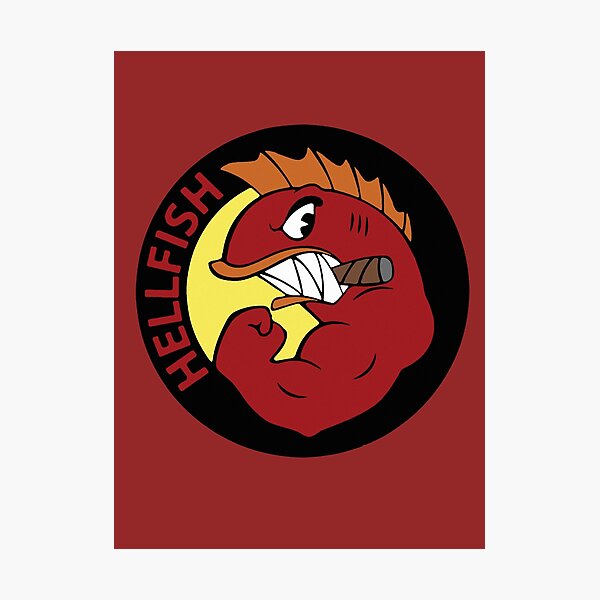 "Flying Hellfish | The Simpsons Themed | @HeckinFarOut" Photographic ...
