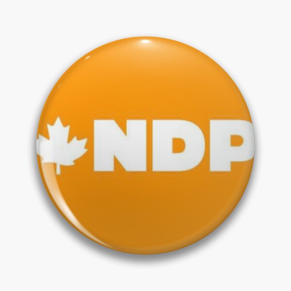 " New Democratic Party of Canada" Pin for Sale by Blue Pencil | Redbubble