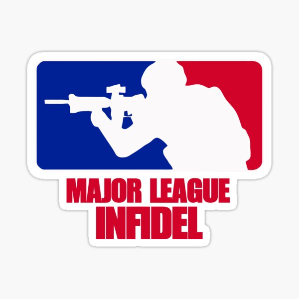"Major League Infidel" Sticker for Sale by thebackfire | Redbubble