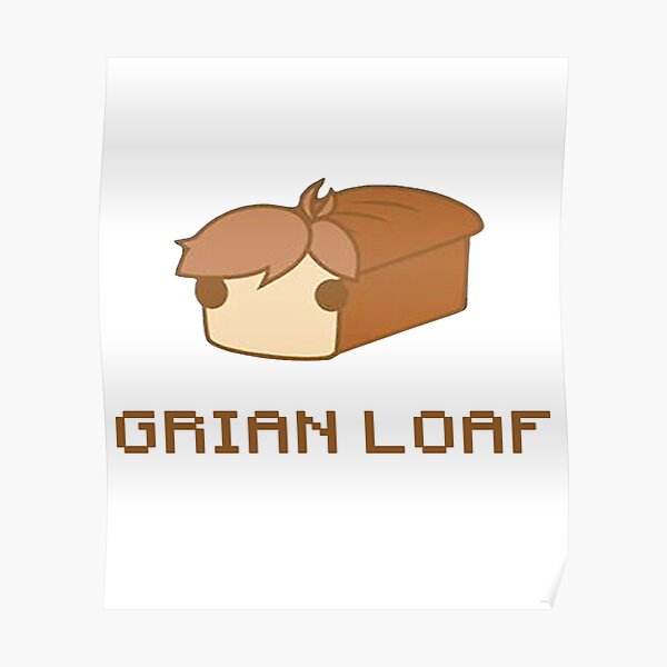 "GRIAN BREAD" Poster by handa19 | Redbubble