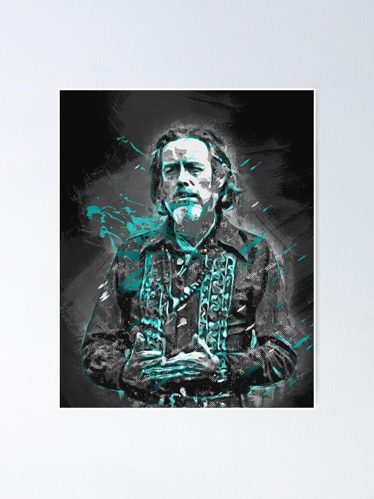 "Alan Watts Digital Painting" Poster for Sale by altrmnd | Redbubble