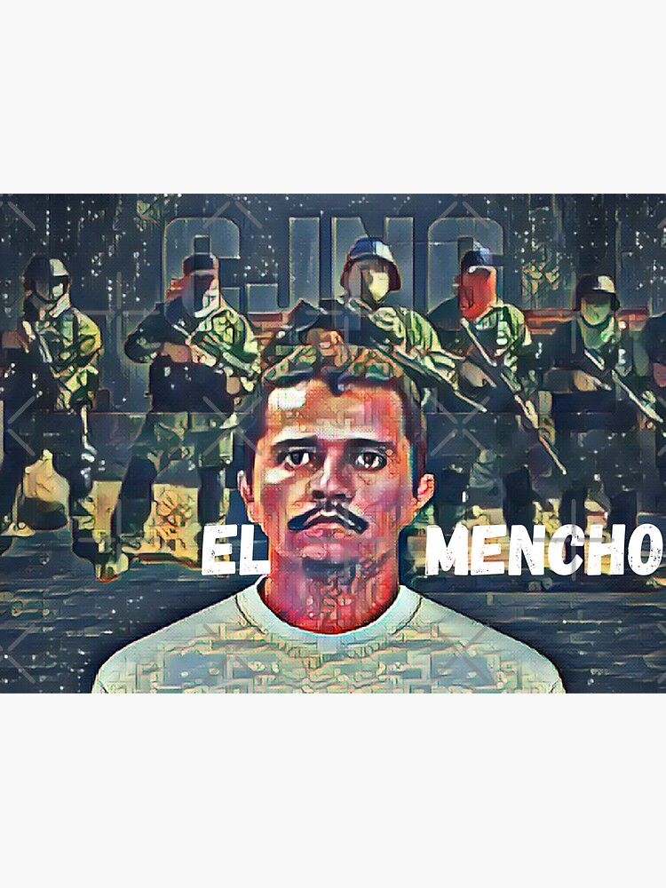 Pegatina «El Mencho- El verdadero narco» de wearablepaint | Redbubble