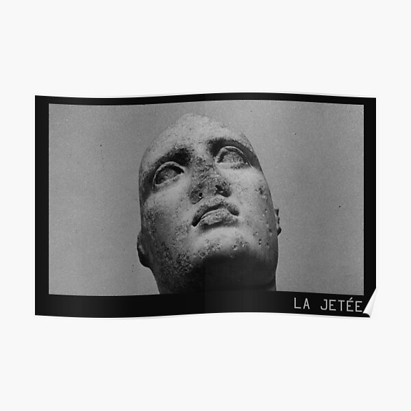 "Chris Marker La Jetee Statue" Poster by slowrotation | Redbubble