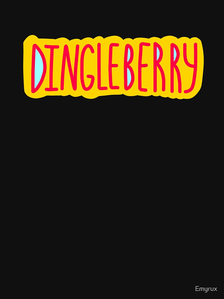 "Dingleberry " T-shirt for Sale by Emyrux | Redbubble | neon funny blue ...