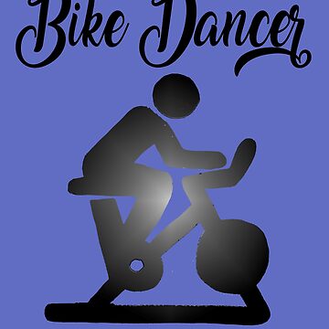 " Cool Bike Dancer Spin Cycle Class Design" Sticker for Sale by ...