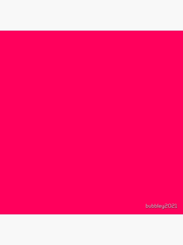 "Neon Fluorescent pink" Sticker for Sale by bubbley2021 | Redbubble