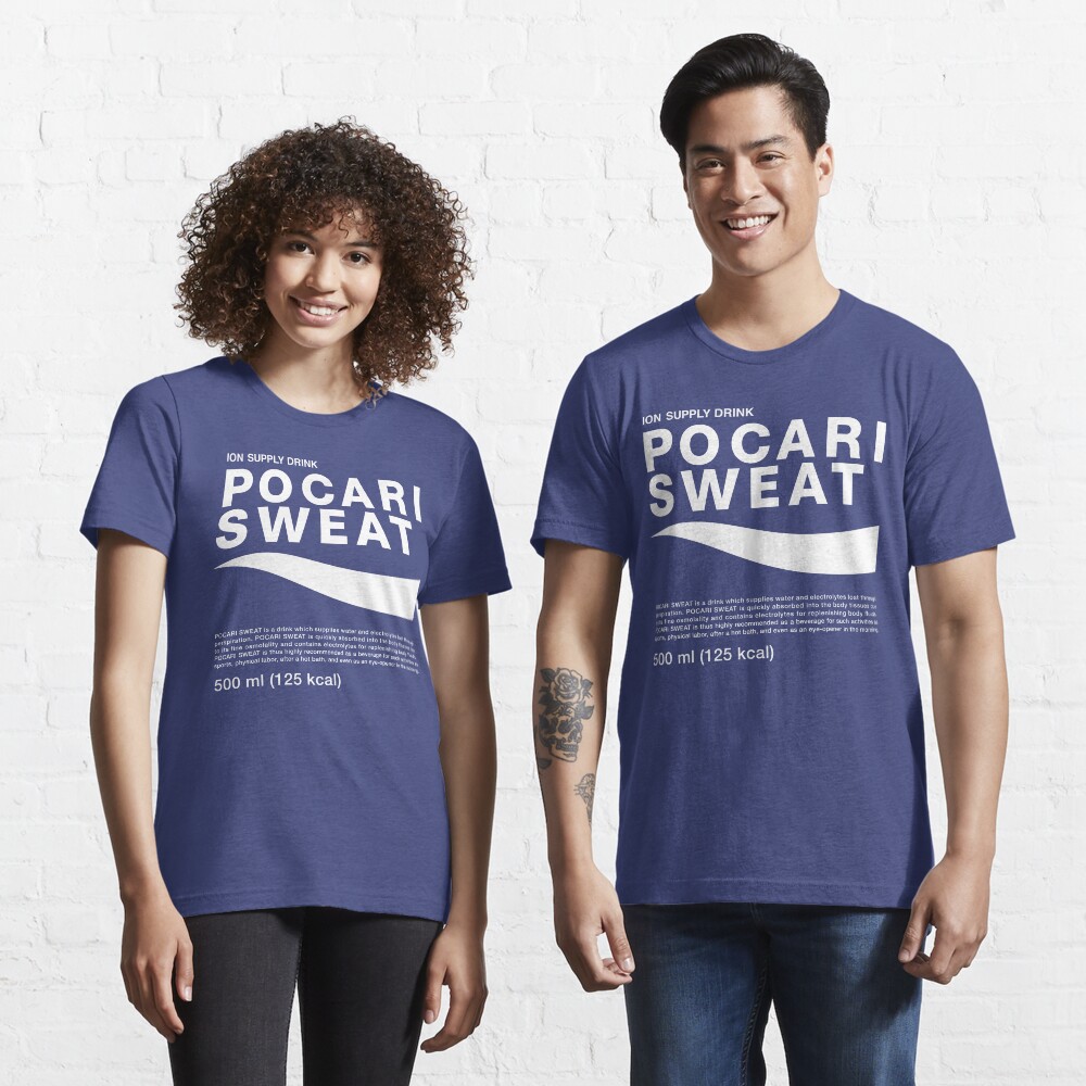 "Pocari Sweat" T-shirt for Sale by addsince83 | Redbubble | pocari t ...