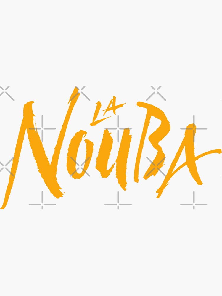 "The Nouba" Sticker for Sale by FandomStadium | Redbubble