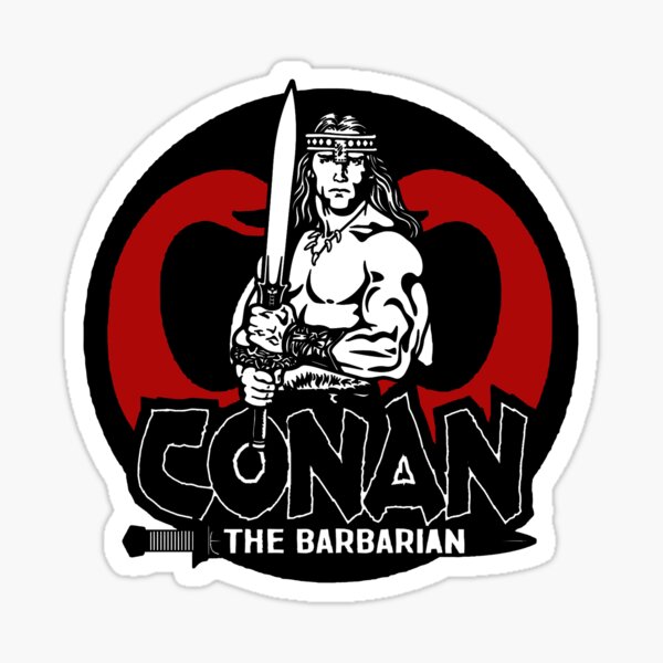 "Barbarian " Sticker for Sale by YorkshirePudD | Redbubble