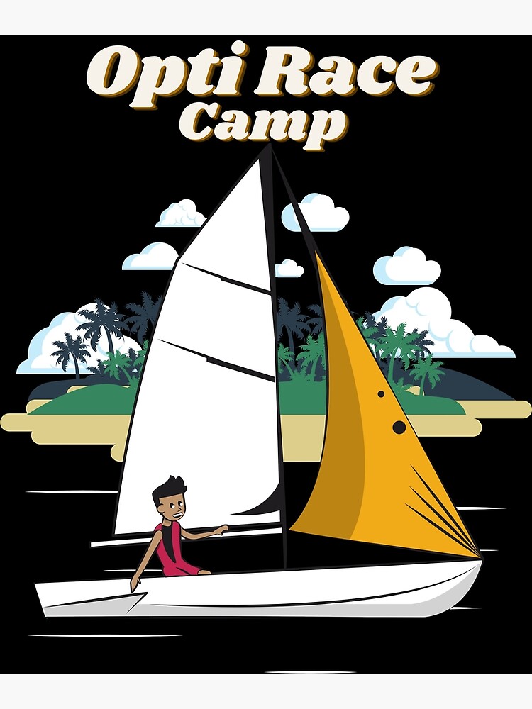 "Opti Race Camp" Poster by chorche-design | Redbubble