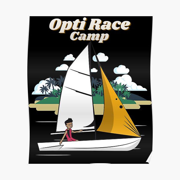 "Opti Race Camp" Poster by chorche-design | Redbubble