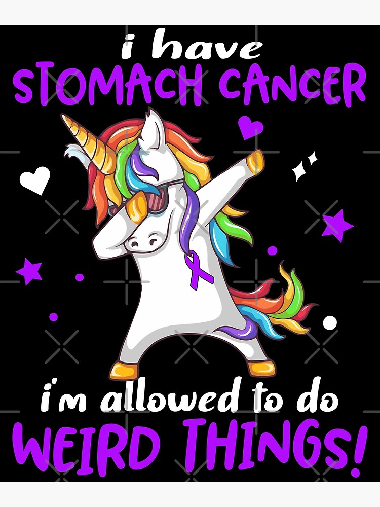 Lámina fotográfica «Guerrero del cáncer de estómago Tengo permitido hacer cosas raras» de Brad ...