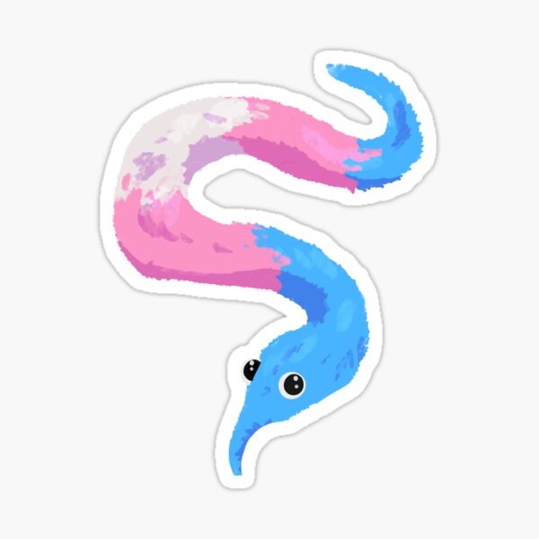 Stickers Trans Worm on a String Dungeons and Dragons Sticker Stickers ...
