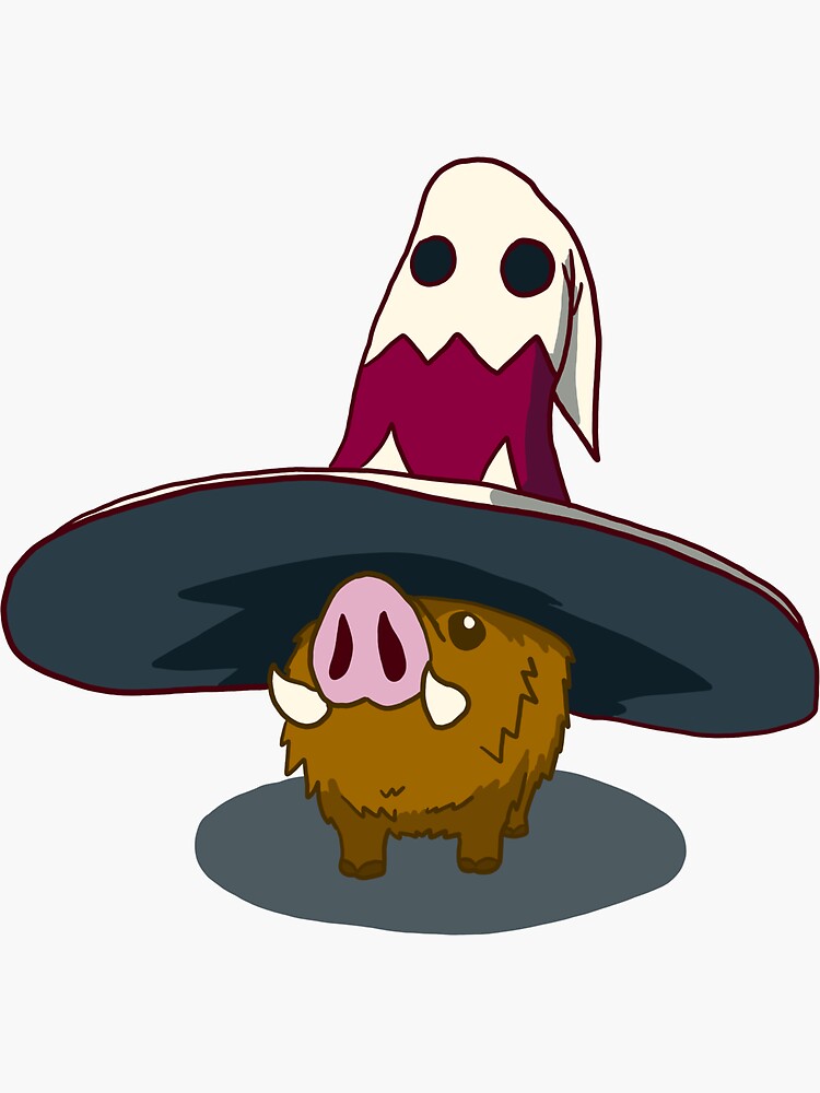 "Sham Hatwitch" Sticker for Sale by Philip-Kendall | Redbubble