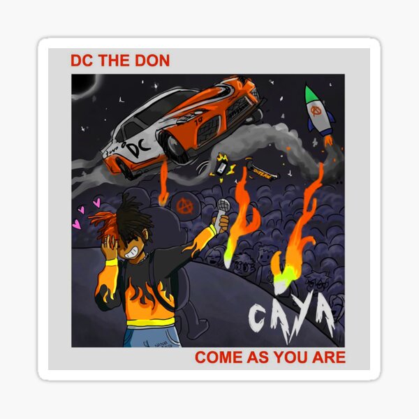"DC THE DON" Sticker for Sale by Zralneex | Redbubble
