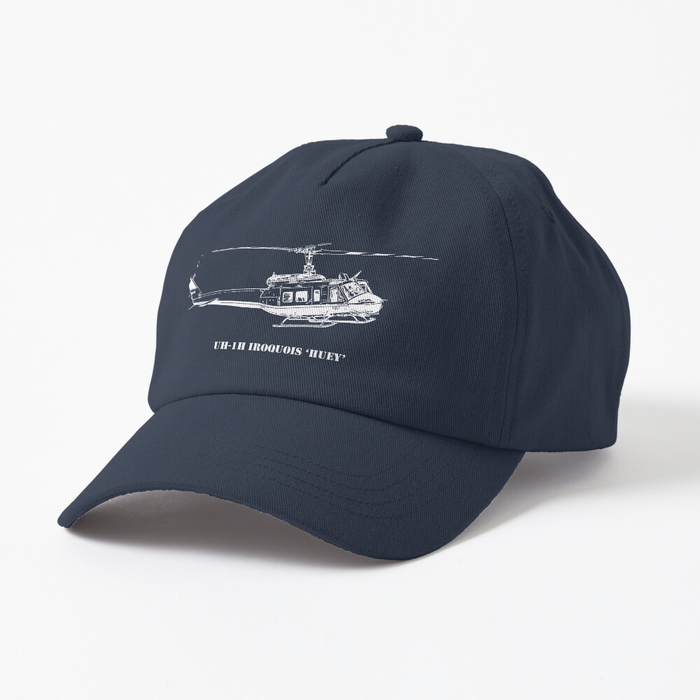 "UH-1H Huey Helicopter" Cap for Sale by PrecisionHeli | Redbubble