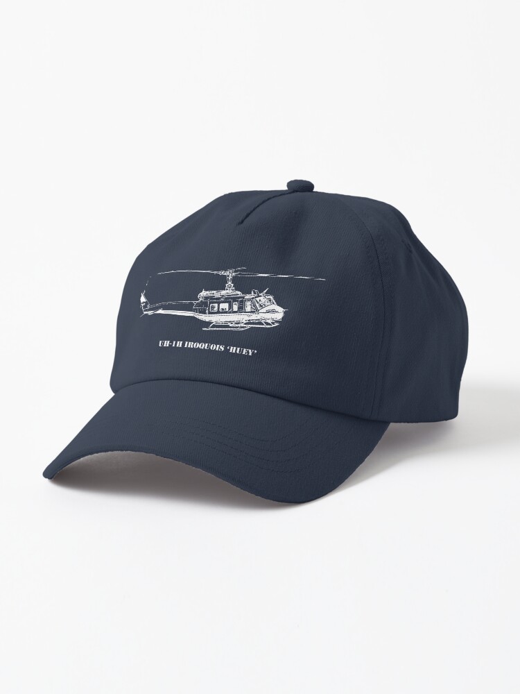 "UH-1H Huey Helicopter" Cap for Sale by Jo Young | Redbubble