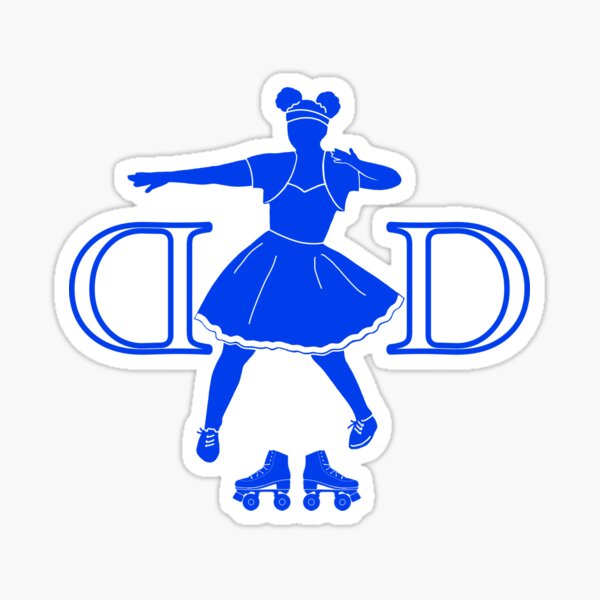 "DD" Sticker for Sale by Itspatdisney | Redbubble