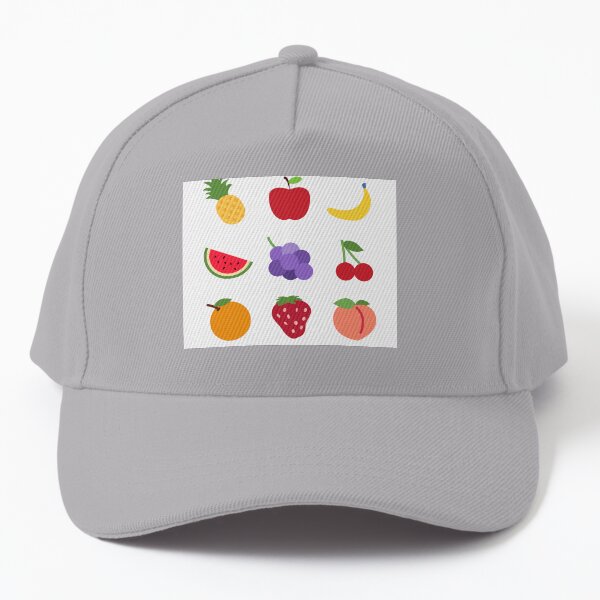 "Fruits" Cap for Sale by rememberus | Redbubble