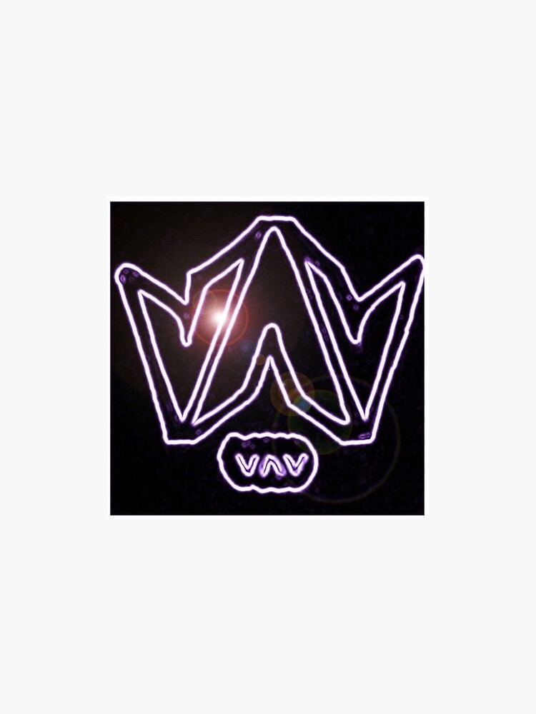 "VAV logo" Sticker for Sale by onthethruway | Redbubble