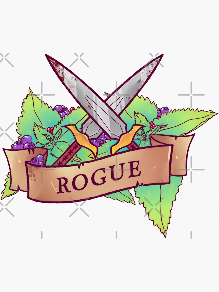 "Rogue" Sticker for Sale by LabRatBiatch | Redbubble