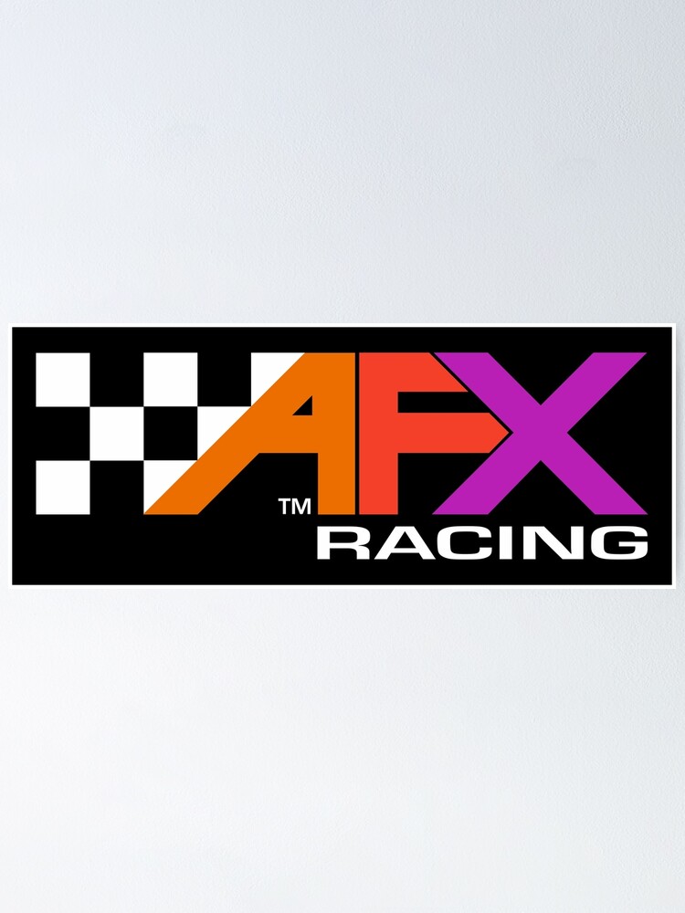 "Official Merchandise of AFX Racing" Poster for Sale by alicebankse ...