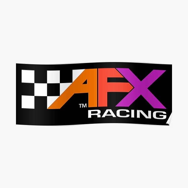 "Official Merchandise of AFX Racing" Poster for Sale by alicebankse ...