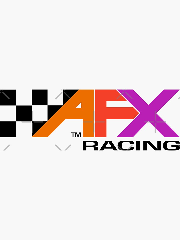 "Official Merchandise of AFX Racing" Sticker for Sale by alicebankse ...