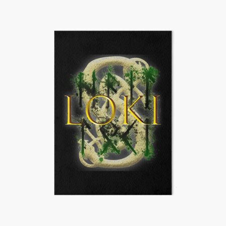 "Hail Loki " Art Board Print by CitrinAvid8 | Redbubble