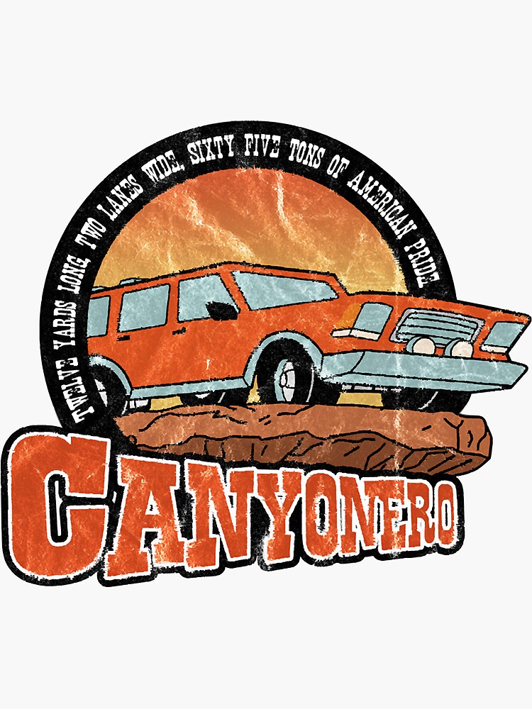 "Canyonero Logo" Sticker for Sale by JoseReid | Redbubble