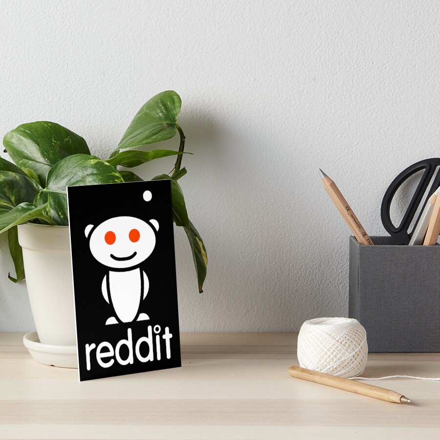 "Reddit Logo" Art Board Print for Sale by h2cinedesign | Redbubble