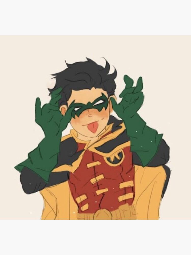 "Damian" Sticker for Sale by Void-Trash | Redbubble