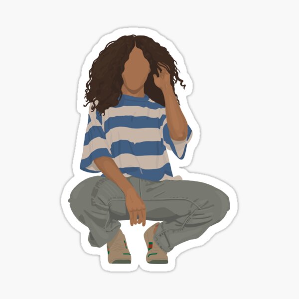 "SZA " Sticker for Sale by devonralston | Redbubble