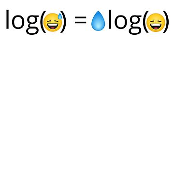 "Nerdy Logarithm Identity Joke" Magnet for Sale by Andrew Orr | Redbubble