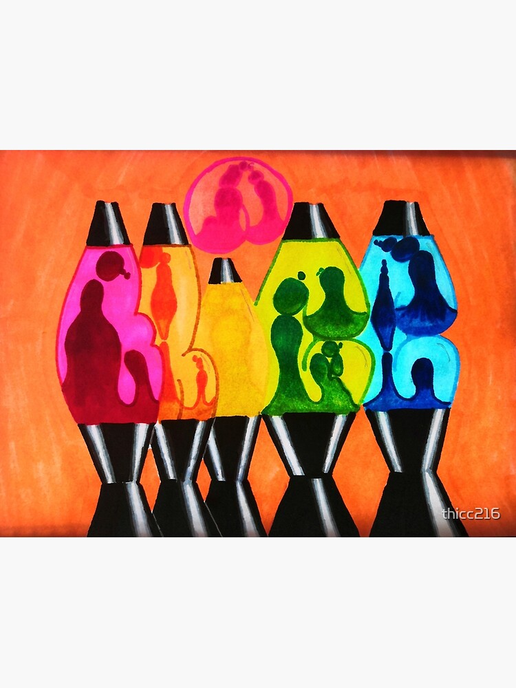 "Lava Lamp Graffiti Piece" Art Print by thicc216 | Redbubble