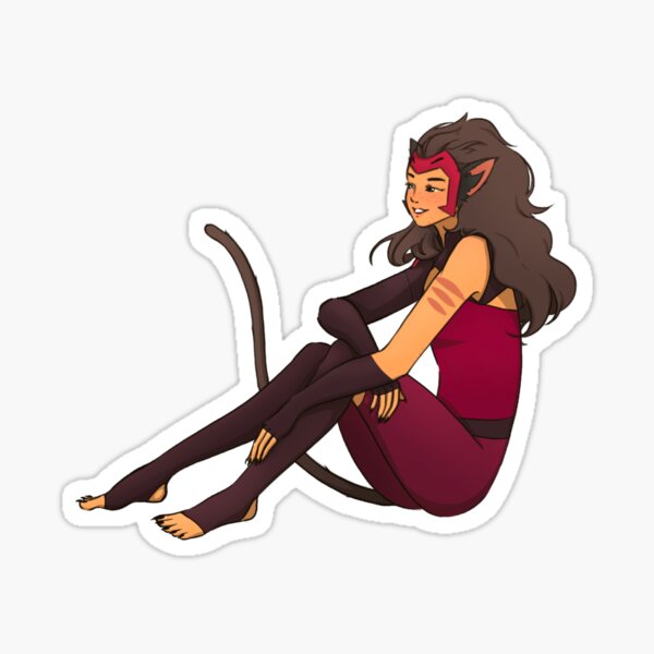 "Catra" Sticker for Sale by minimoniart | Redbubble