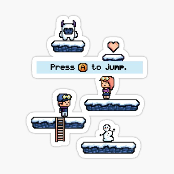 "Pixel Video Game" Sticker by DeclaDoylen | Redbubble