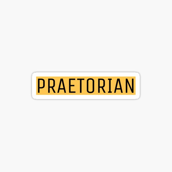 "Primarchs - Praetorian" Sticker for Sale by PWstore | Redbubble