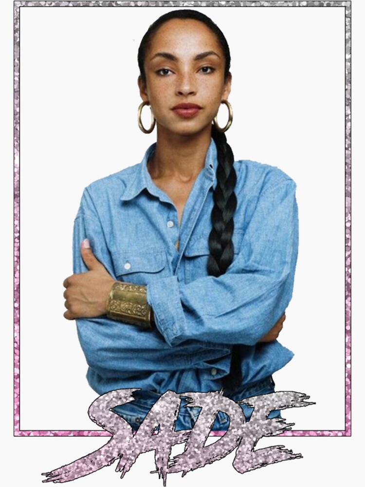 "90s Sade" Sticker for Sale by BraxMentong | Redbubble