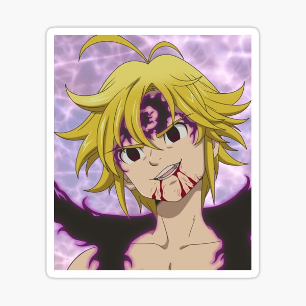 "Meliodas Seven Deadly Sins 1" Sticker for Sale by tmaximal | Redbubble