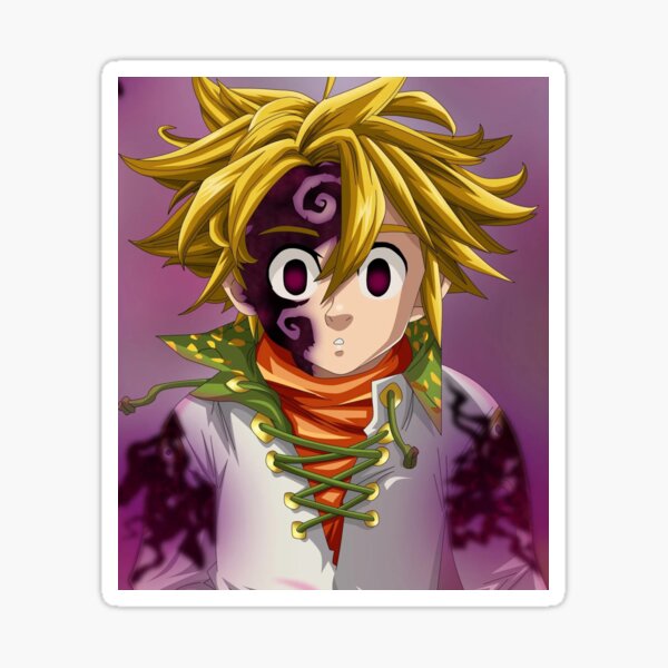 "Meliodas Seven Deadly Sins 2" Sticker for Sale by tmaximal | Redbubble