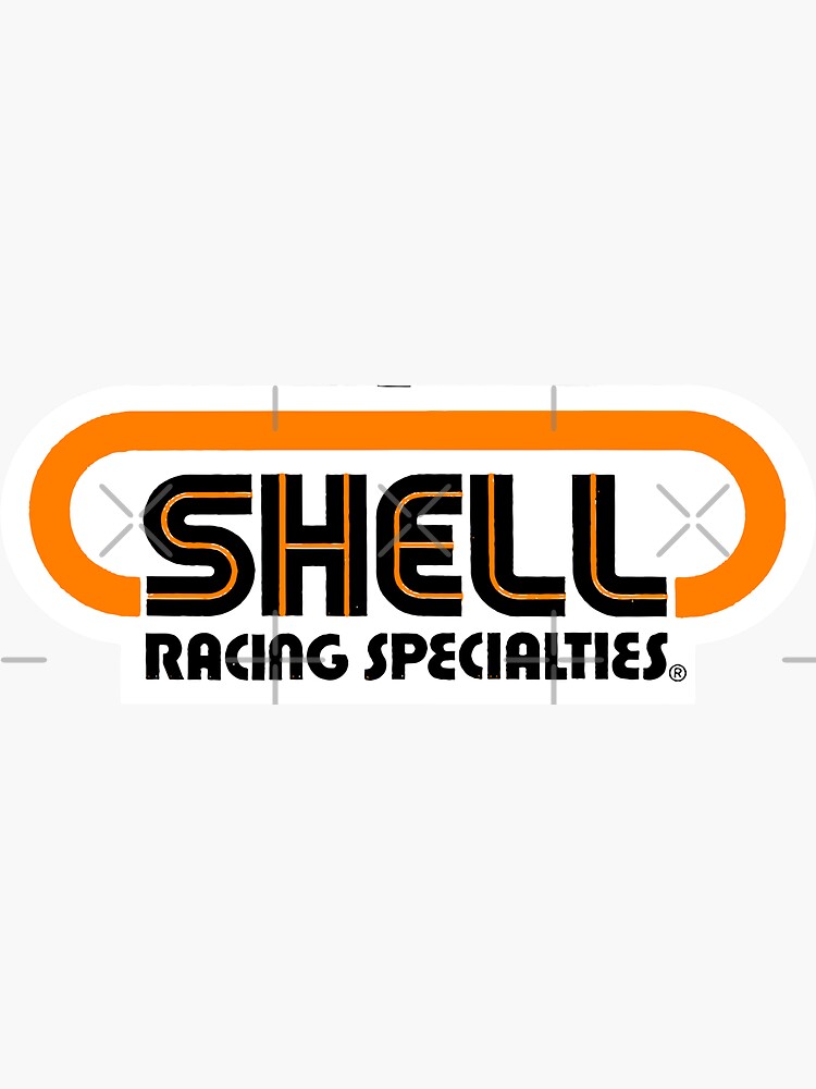 "Official Merchandise of Shell Racing Specialties Logo" Sticker for ...