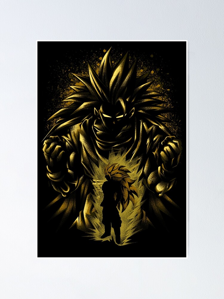 "Super Attack SSJ3" Poster von ChrisDalida | Redbubble