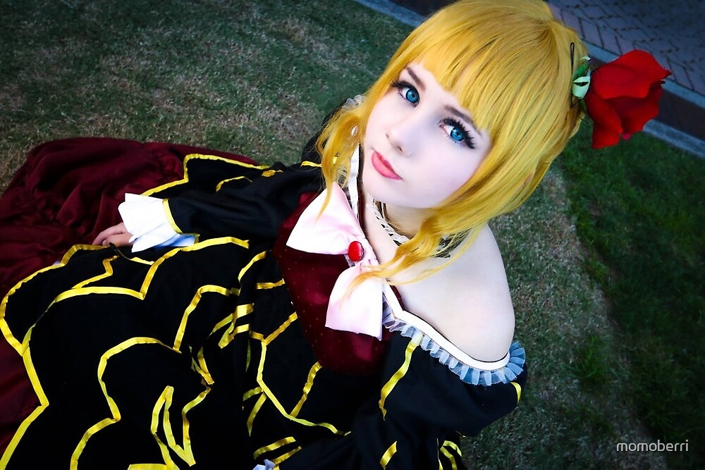 "Umineko Beatrice Cosplay Print" by momoberri | Redbubble